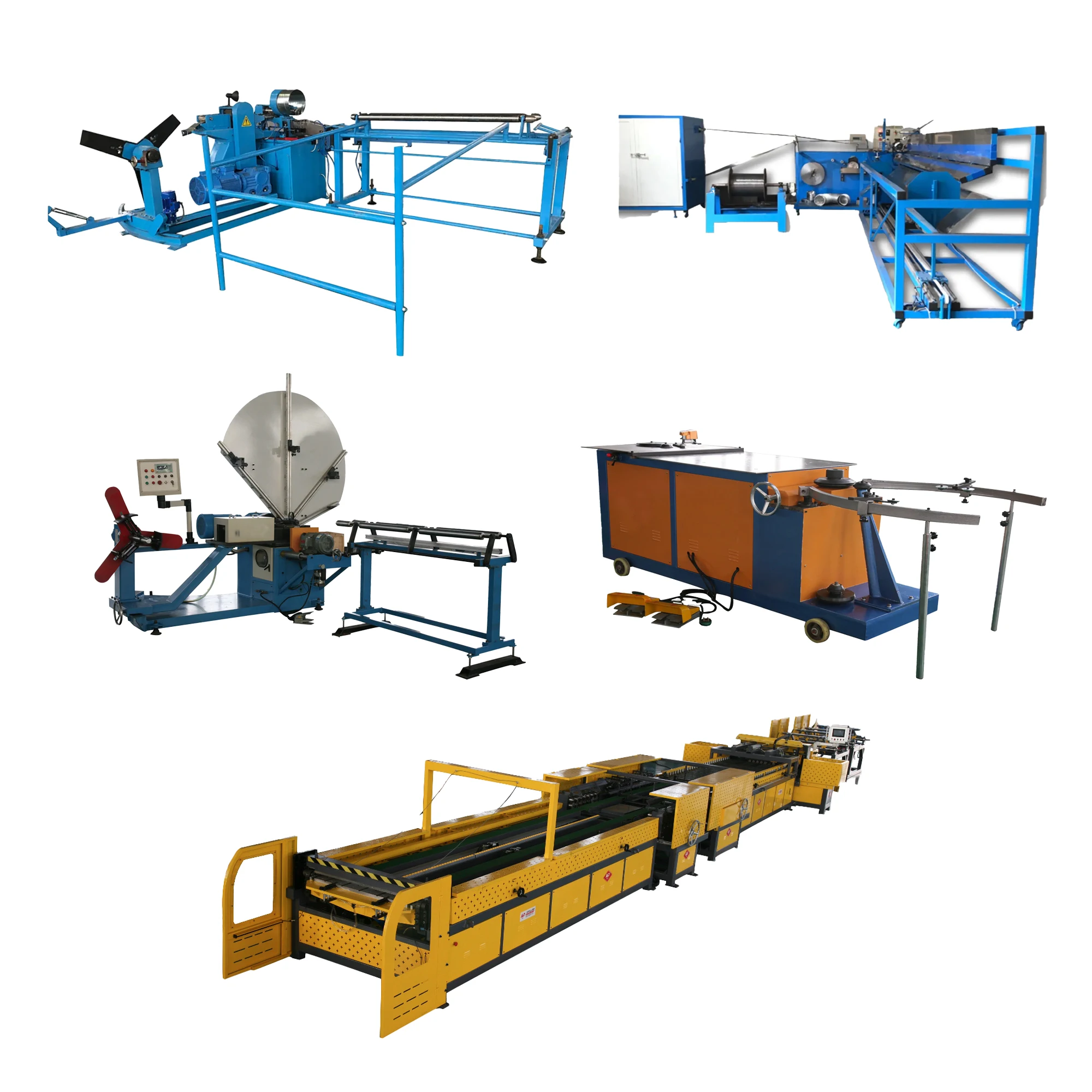 Hvac Square Duct Line/duct Fabrication Machine/air Duct Machine - Buy ...