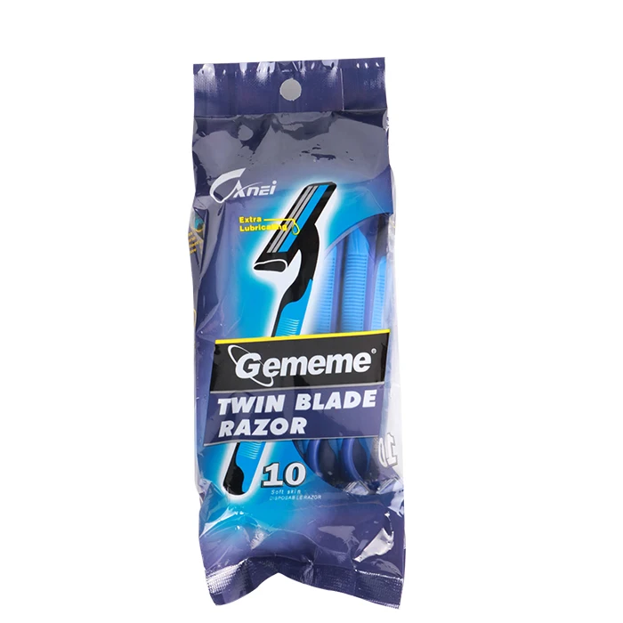 Stainless Steel Twin Blade Razors Disposable Plastic Shaving Razors for ...