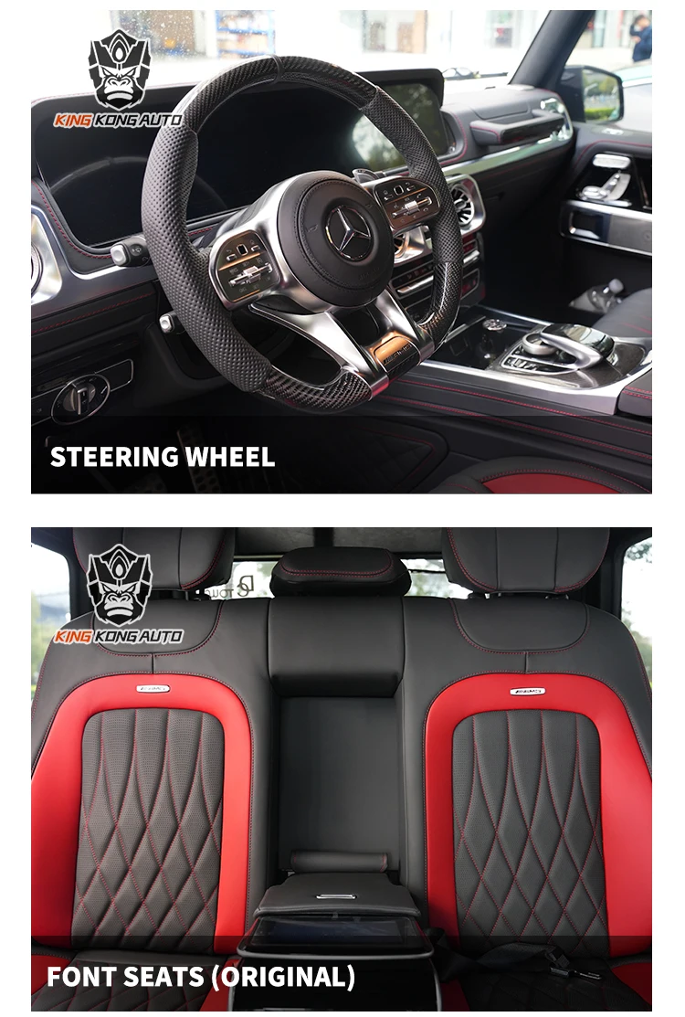 g Class Interior Upgrade Mercedes G Class W463 2002 to 2018 Upgrade to ...