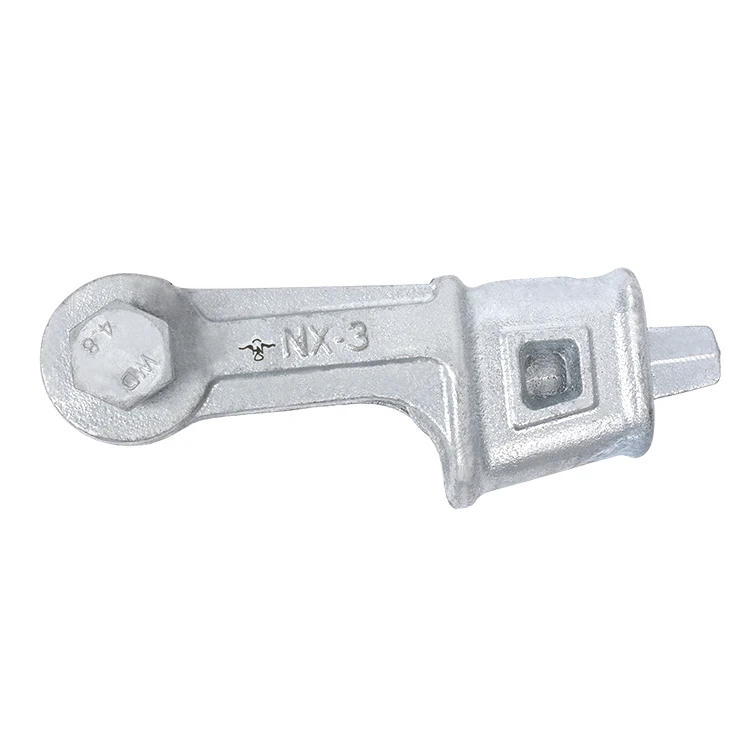 Customized Galvanized Steel NX Cable Wedge Clamp for Overhead Line ...
