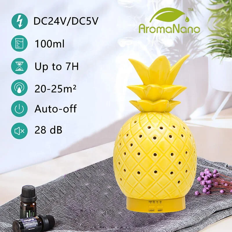 Aromannano Night Light Diffuser Ceramic Diffuser Humidifier New Ceramic ...