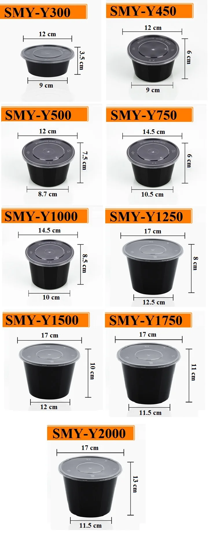 25 Oz 750 Ml Soup Bowl - Durable Disposable Storage Container