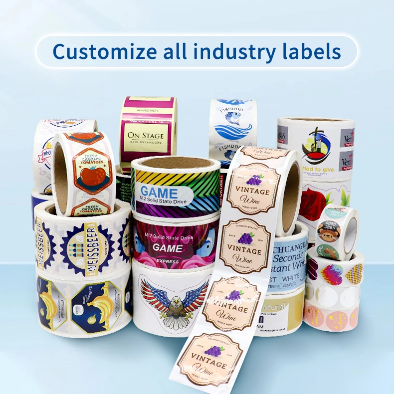 Customized Private Logo Cmyk Water Resistant Synthetic Paper Transfer ...