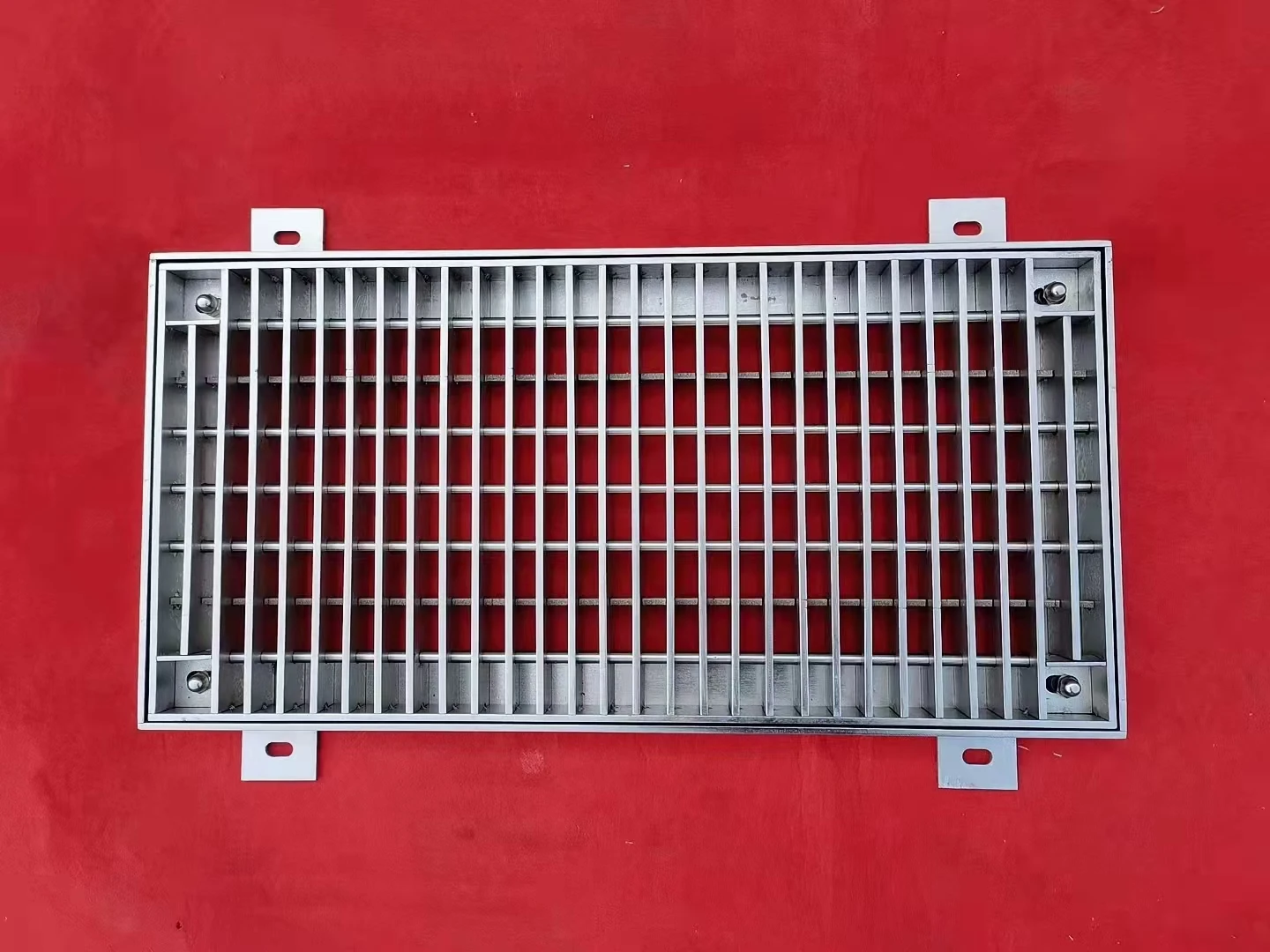 ADA Heel-Proof Stainless Steel Trench Grate - Durable & Safe