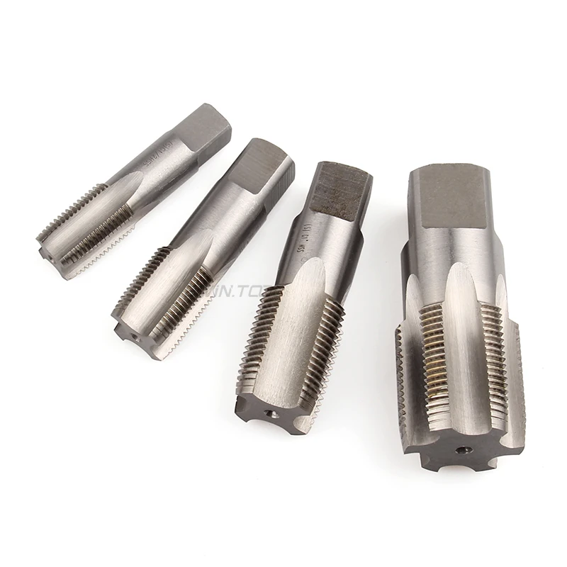 NPT NPTF G PT UN UNC BSW BSPP Inch Taper Pipe Thread Tap Set - Sharp ...