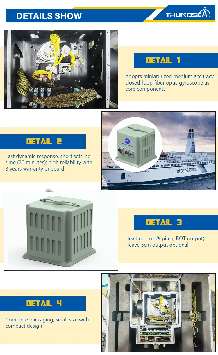 Fg-500c Compact Design Small Size Fiber Optic Gyrocompass And Inertial ...