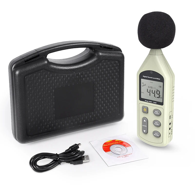 Smart Noise Meter Digital Sound Level Measurement Volume Decibel Meter ...
