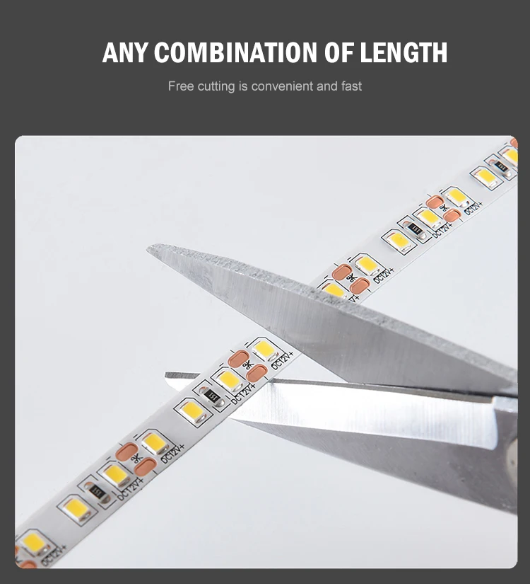 Cabinet Led Strip Light Embedded 3500k Concealed Lamp Slot U-shaped ...