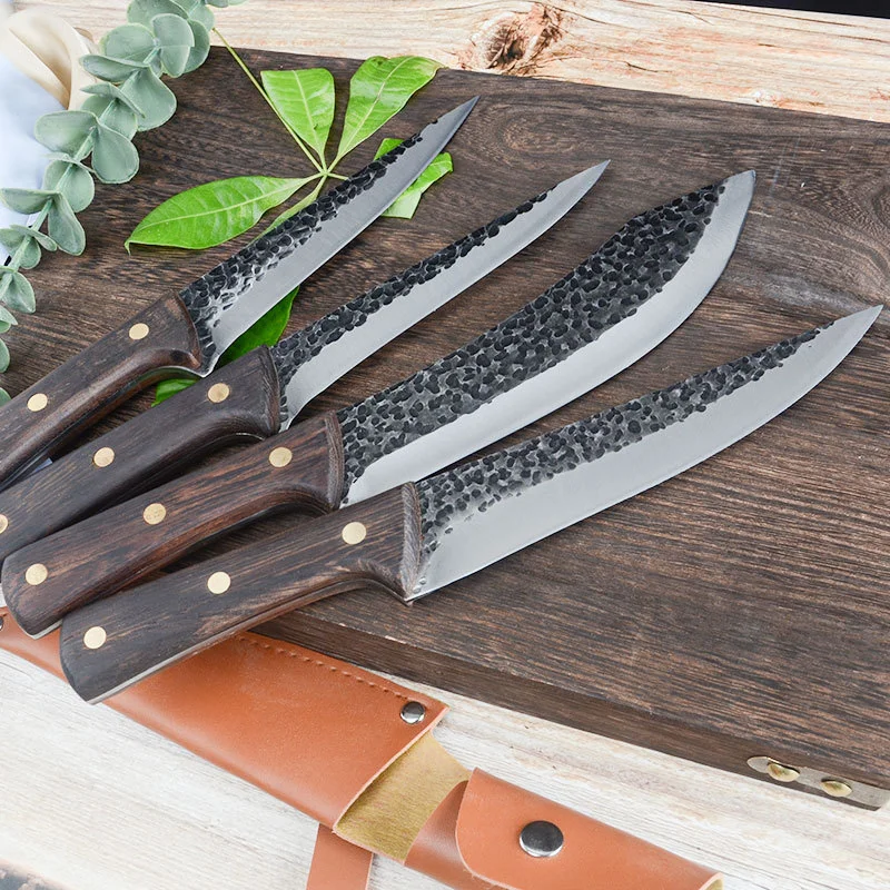 Sharp High Carbon Steel Butcher Knives - Durable & Efficient