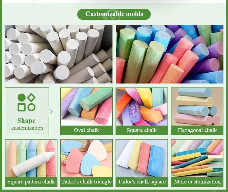 Custom Mf800 School Plastic Chalk Mold Clamp Mould Price Uganda Machine ...