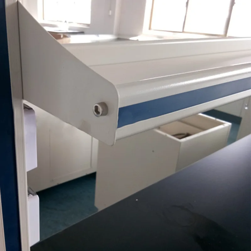 Laboratory Benchtop Reagent Shelf with Power Outlet Lab Reagent Shelf