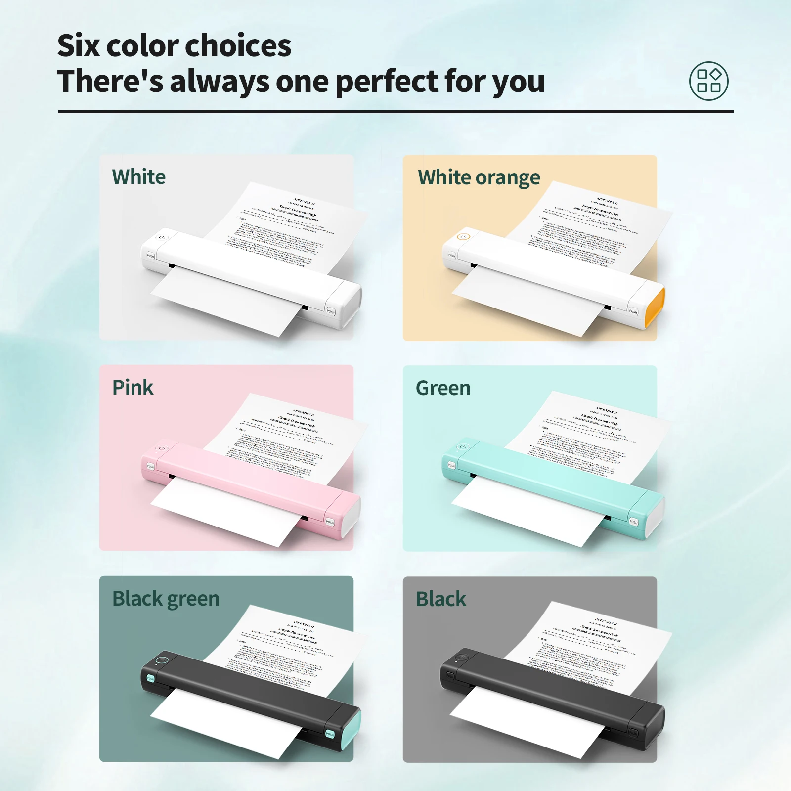 Phomemo M08F Portable Printer - A4 Thermal Printing