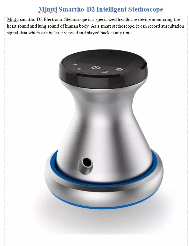 Telemedicine Stethoscope Wireless Electronic Digital Stethoscope - Buy ...