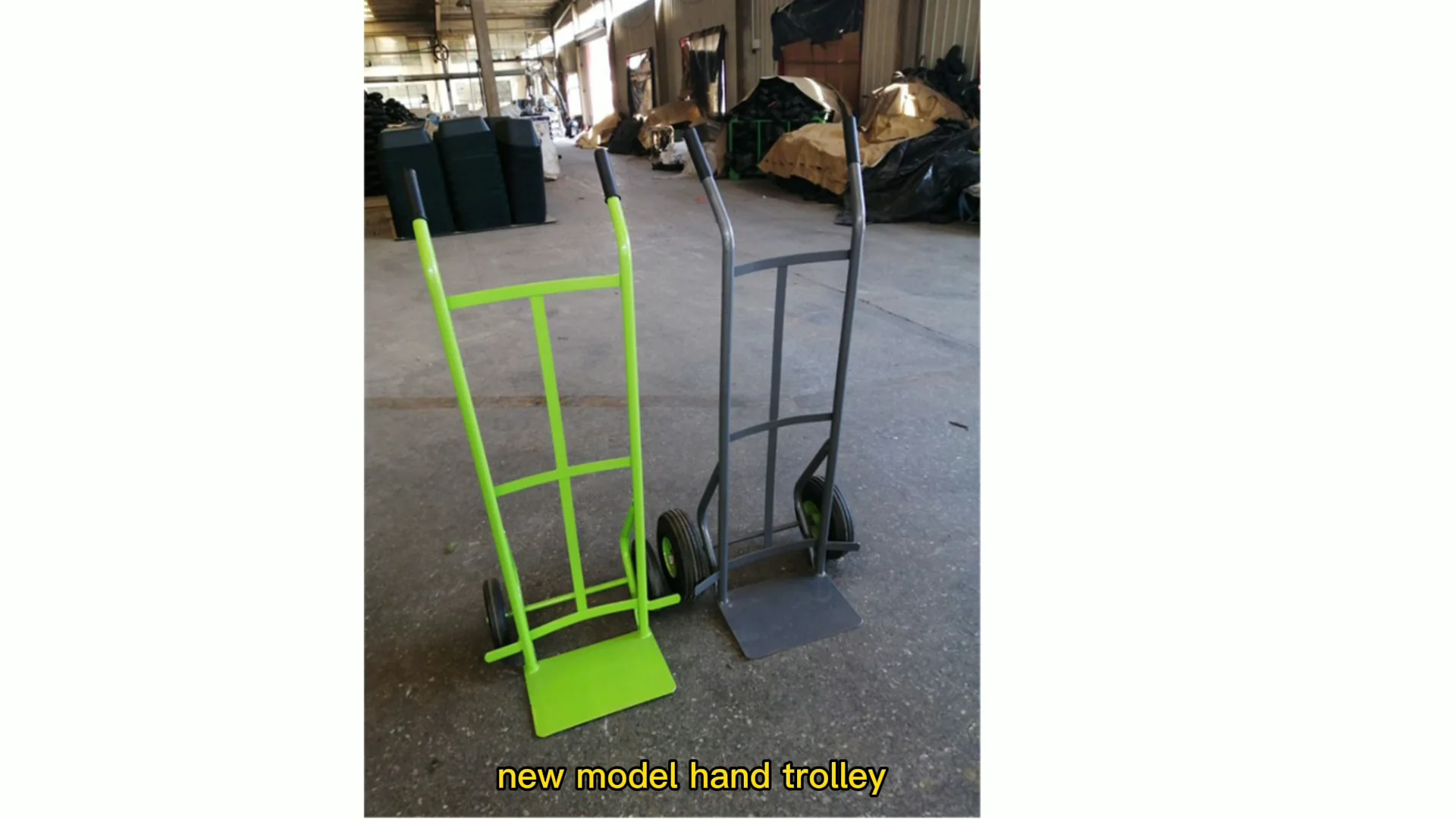 Orange Yellow Color Hand Truck Trolley For Transport - Buy Hand Truck ...