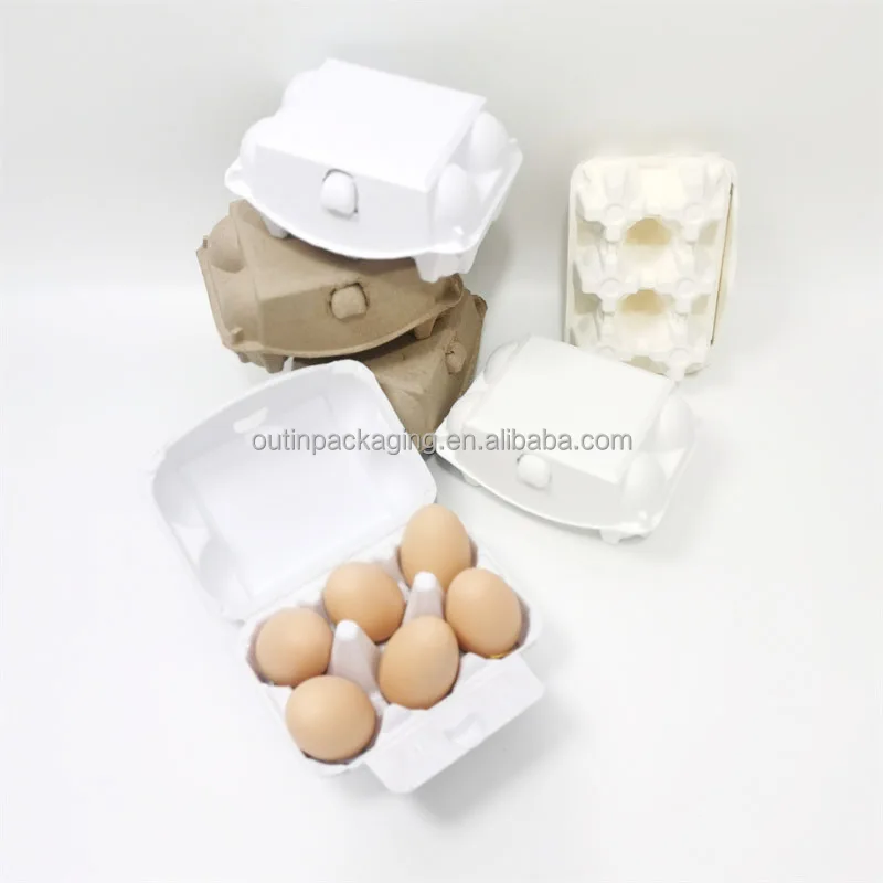 Custom Eco-Friendly Egg Cartons - Biodegradable & Durable
