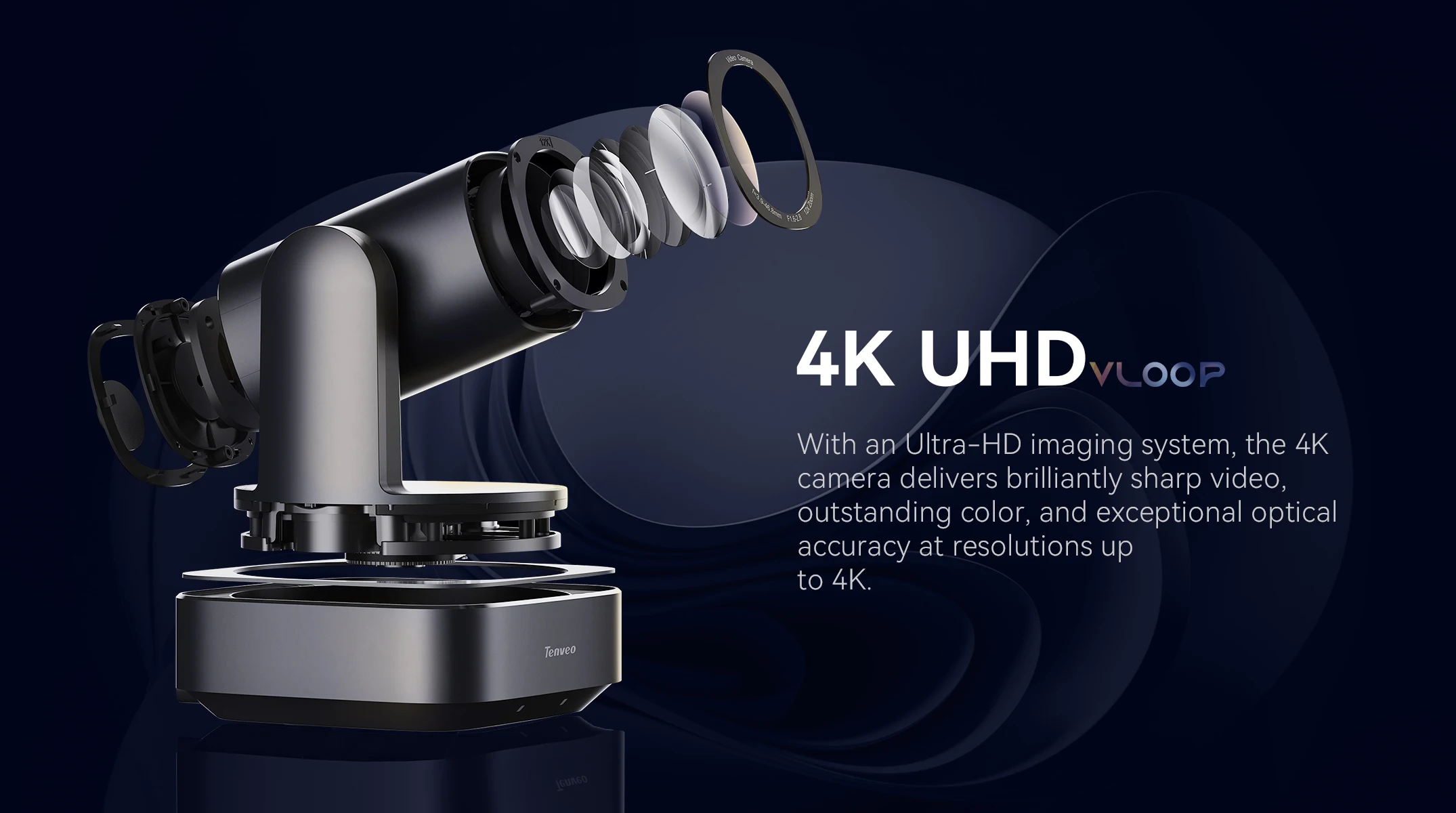 Tenveo 4K POE 12X Optical Zoom Live Streaming 4K Video Conference ...