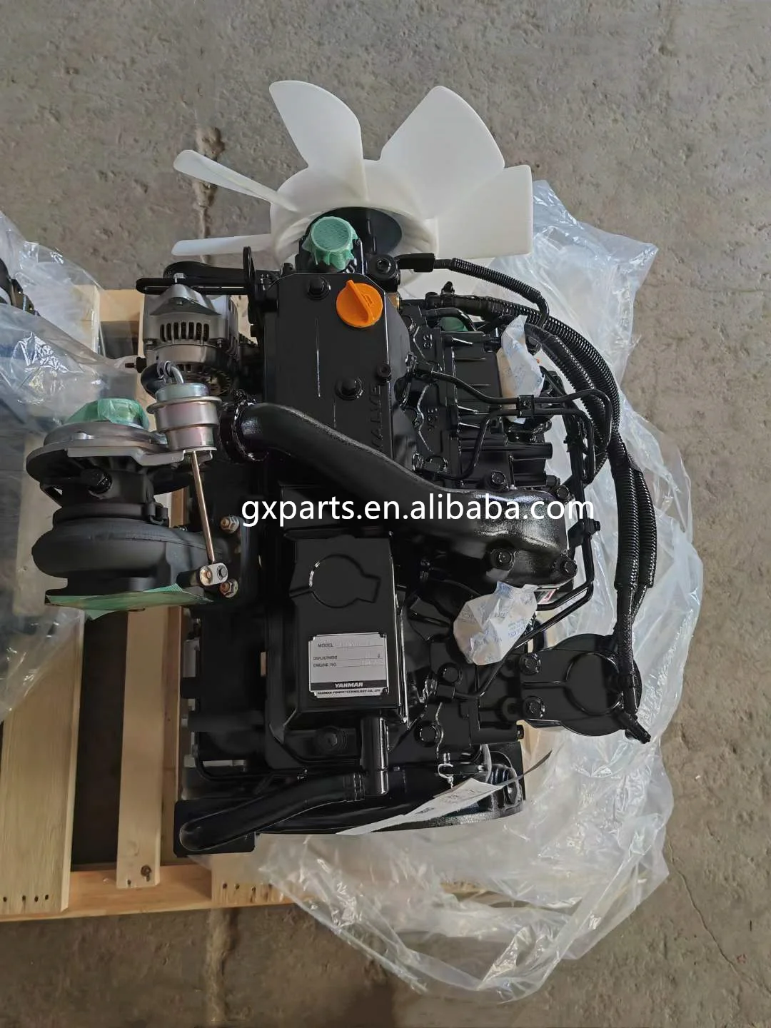 4tnv98 Diesel Engine 4tnv98t Engine Assembly For Yanmar Machinery Parts ...