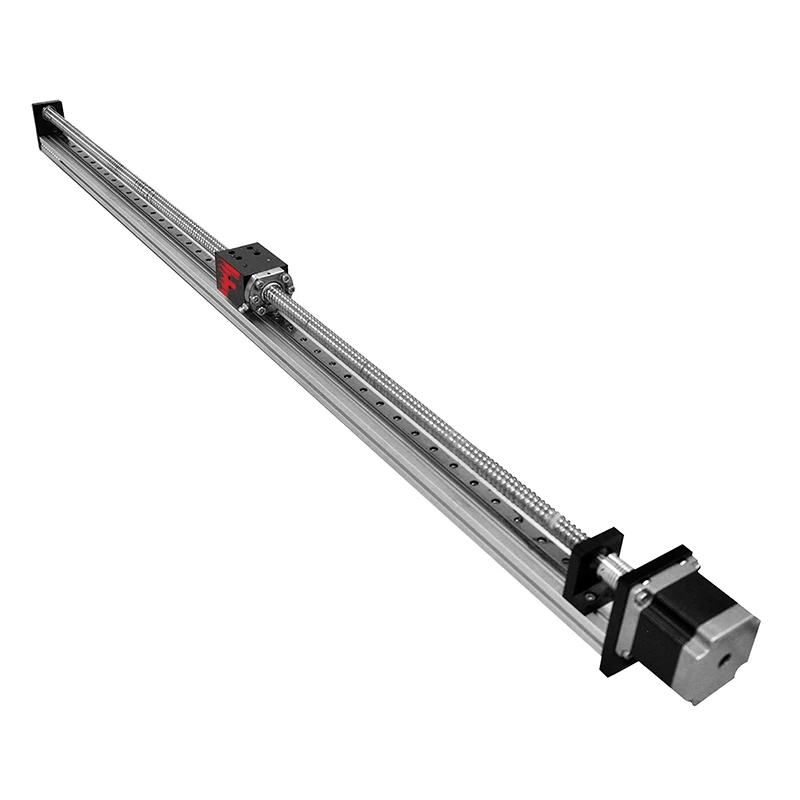 Alibaba.com: Aluminum Profile 40mm Width Ball Screw Linear Guide Rail ...