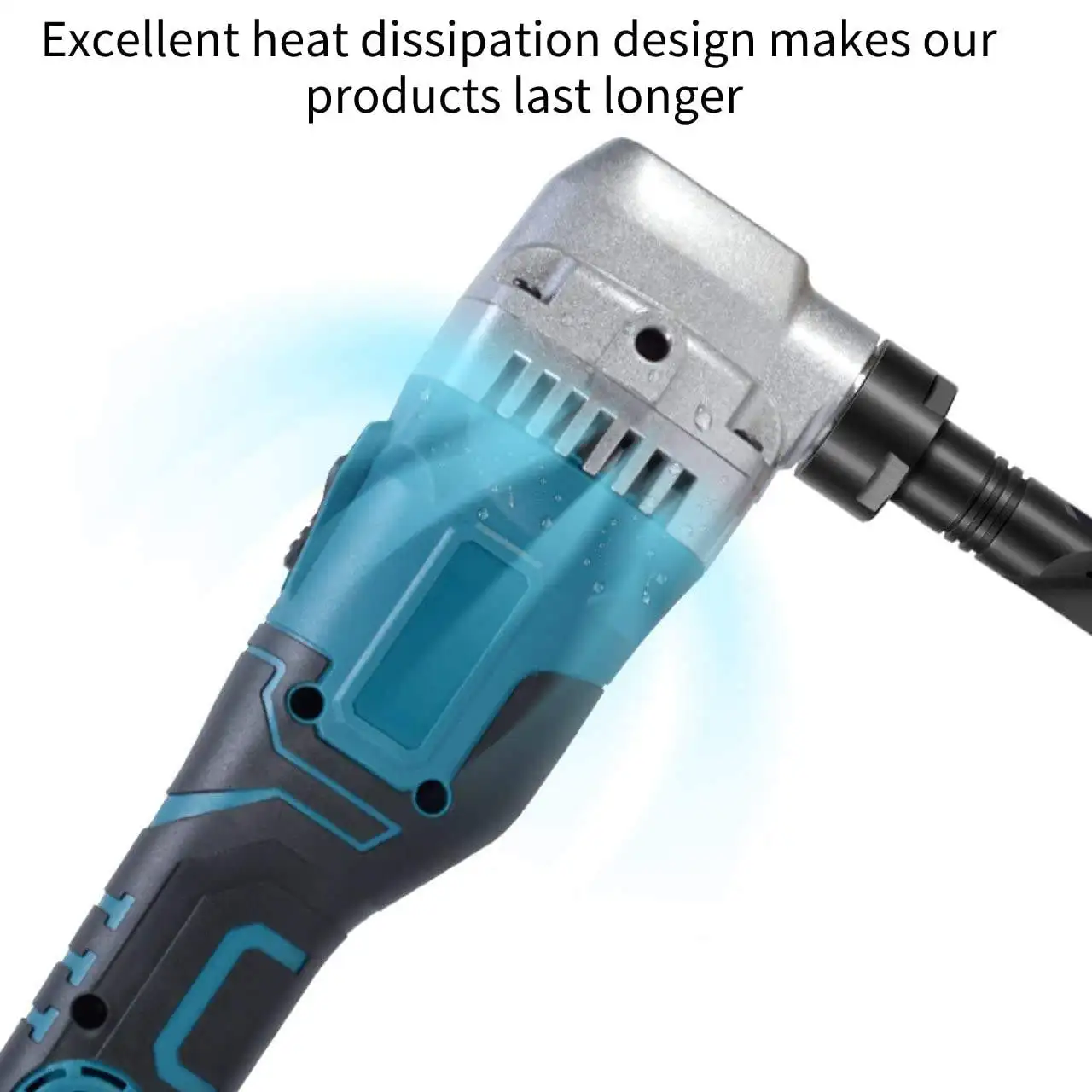 Cordless Lithium Metal Sheet Nibbler Cutter Rechargeable 21V 16 Gauge ...