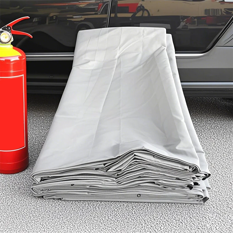 Fire Protection Emergency Fire Safety Blanket of Fiberglass Fabric ...