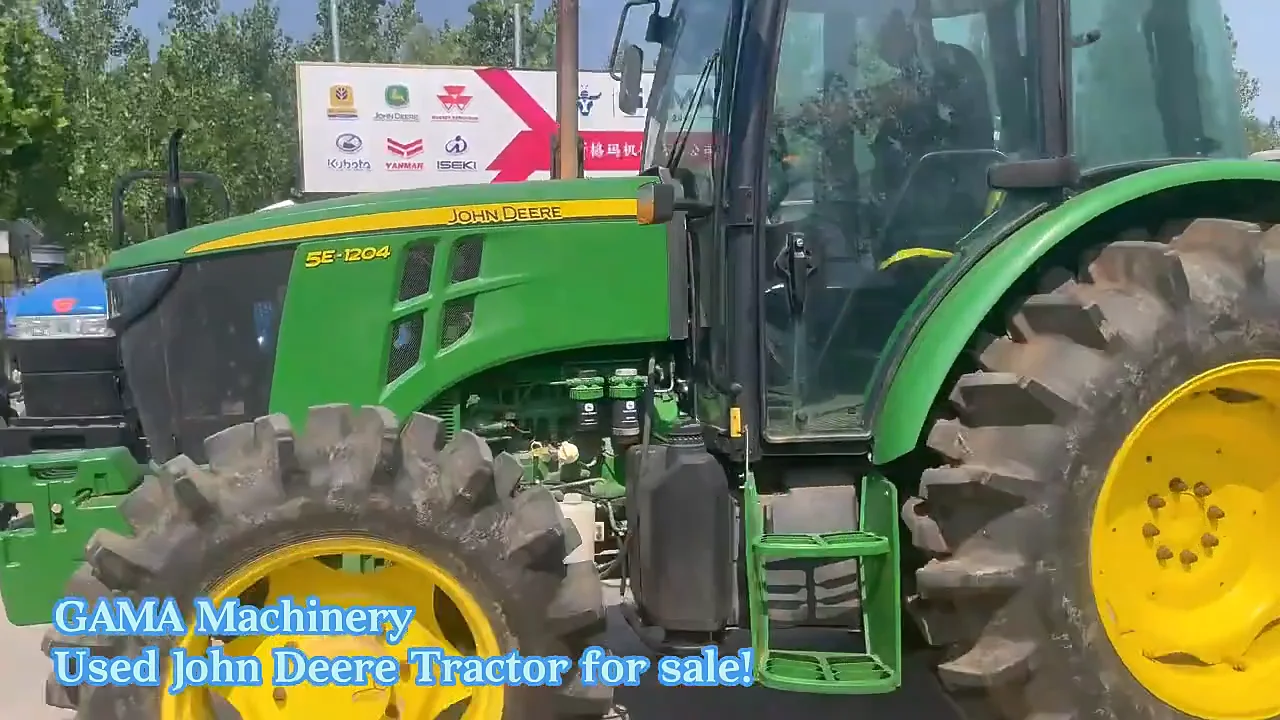 John Deele 120hp Tractor Jon Deer Jd1204 Farm Machinery Farm Tractor ...