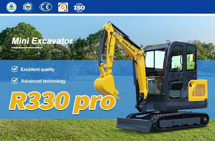 Rippa Agrotk Rotary Excavator - Miniature Digger for Snow Clearing