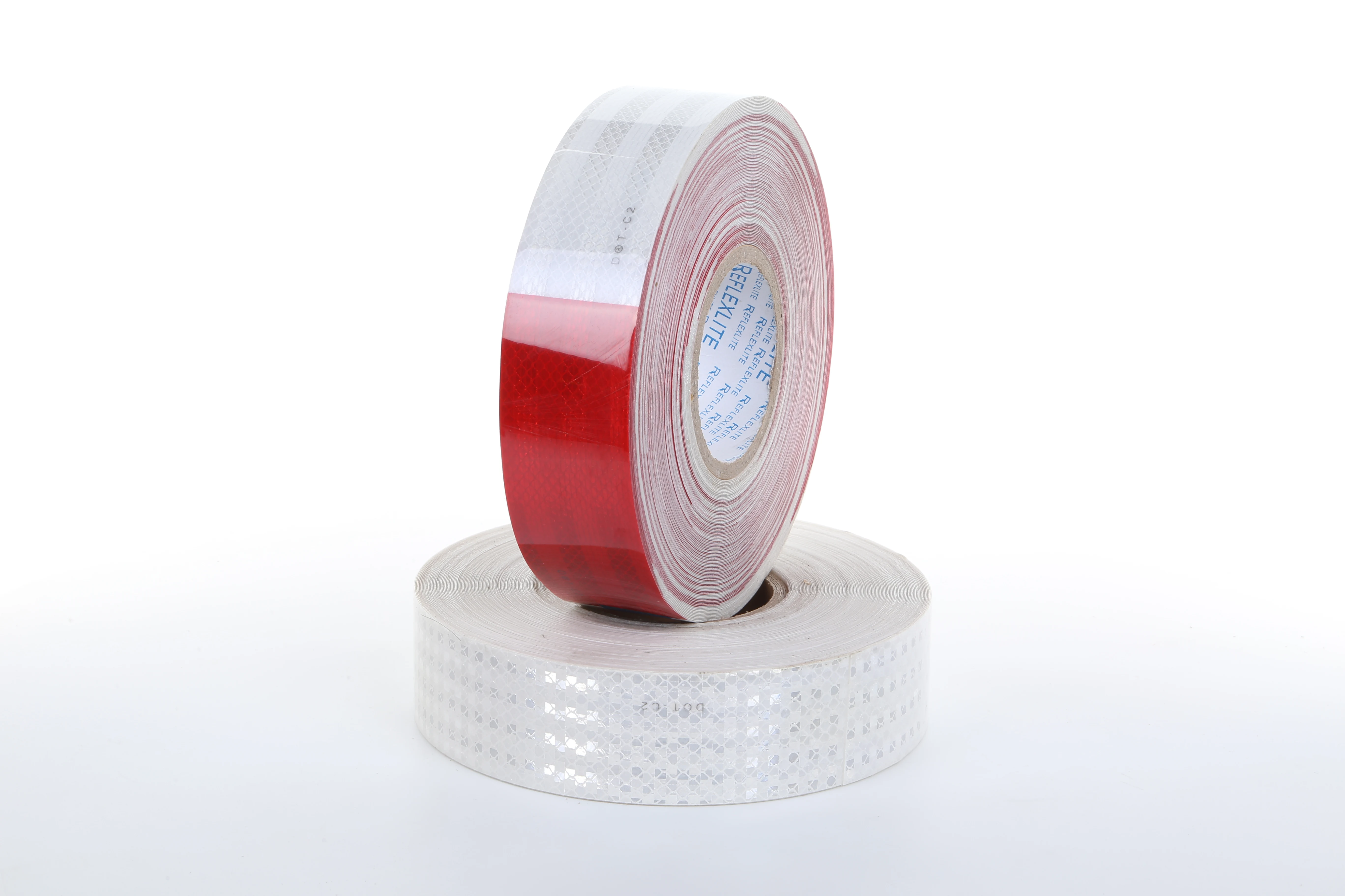 Dot-c2 Reflective Tape Red White Waterproof Self Adhesive Trailer Reflective Sticker Outdoor ...