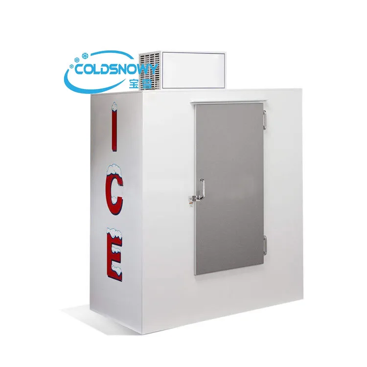 Solid Door Ice Merchandiser Commercial Ice Freezer Storage Bagged Ice ...