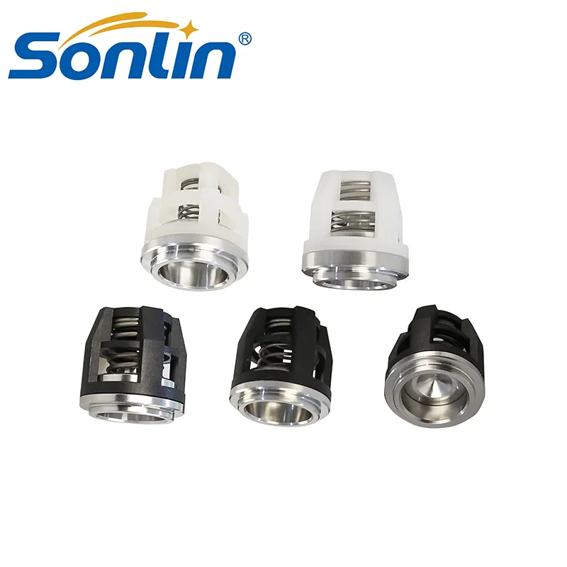 Hydraulic One-way Plastic Angle Valve Faucet Anti-backflow Pressure ...