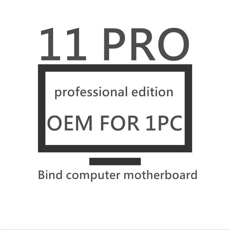 Genuine win11 pro key oem License Online Activation Sliver Label For ...