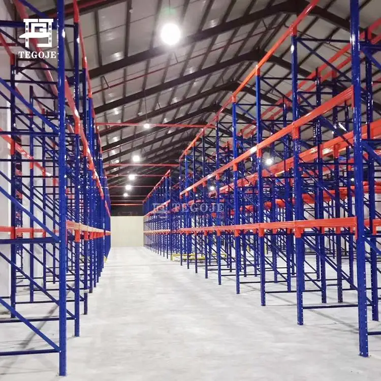 Warehouse Pallet Rack Shelving Structural Steel Pallet Rack Industrial ...