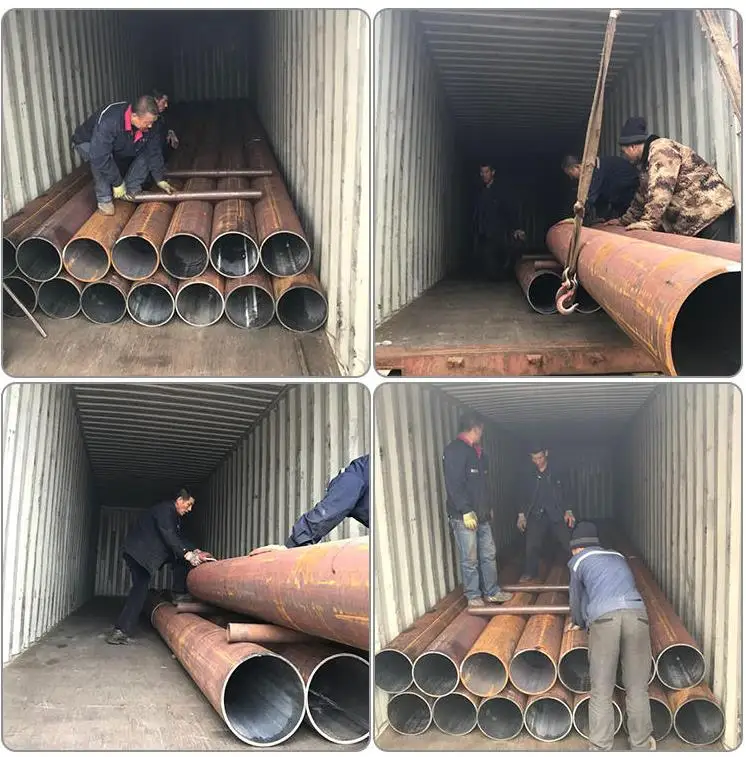 Longitudinally Submerged Arc Welding Shelf Black Steel Pipe/tube 25mm ...