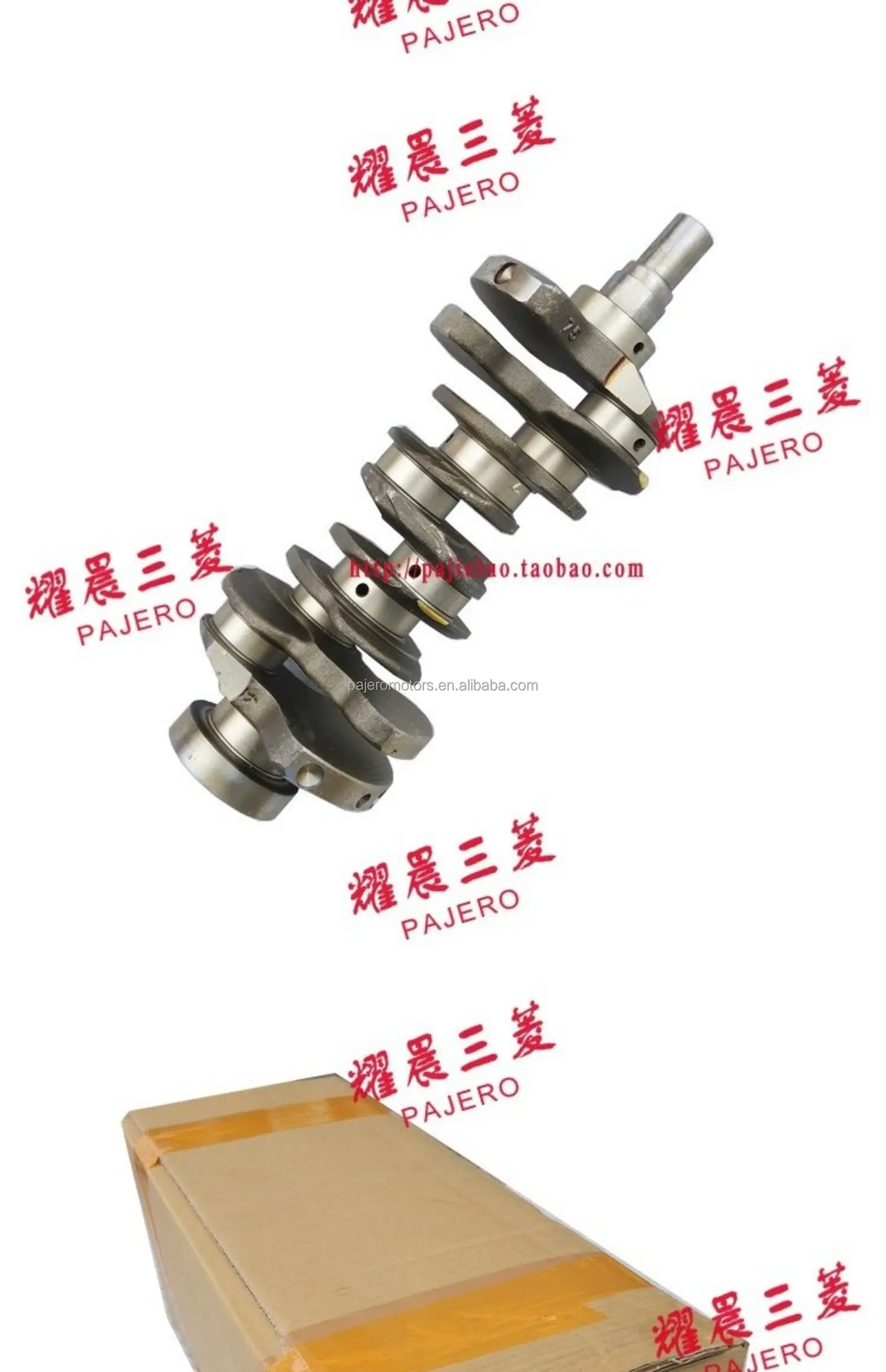 Car Body Part Engine Steel Crankshaft Compatible With Mitsubishi ...