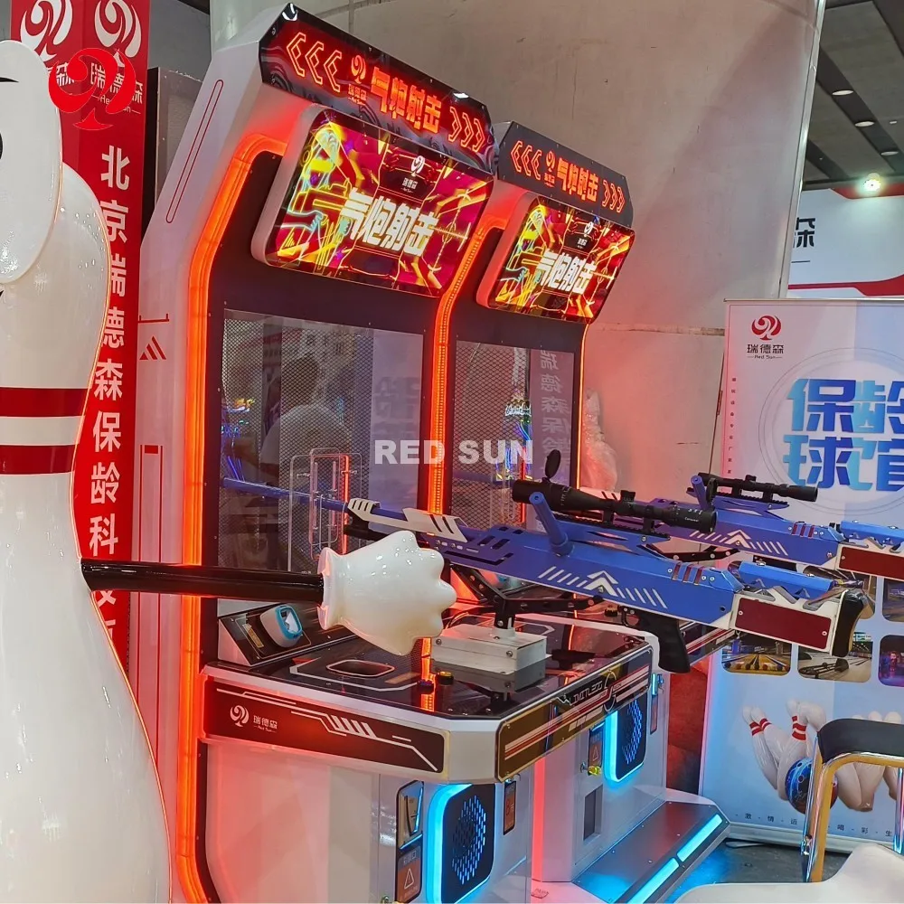 Hot Sale Indoor Shooting Simulator Game Metal Plastic Indoor Playground ...
