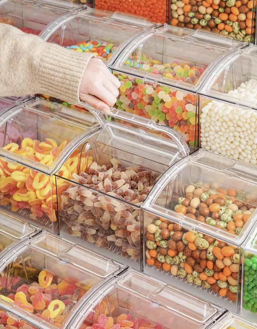 ECOBOX Cereal Food Container Candy Nuts Box Scoop Bin Storage Bins ...