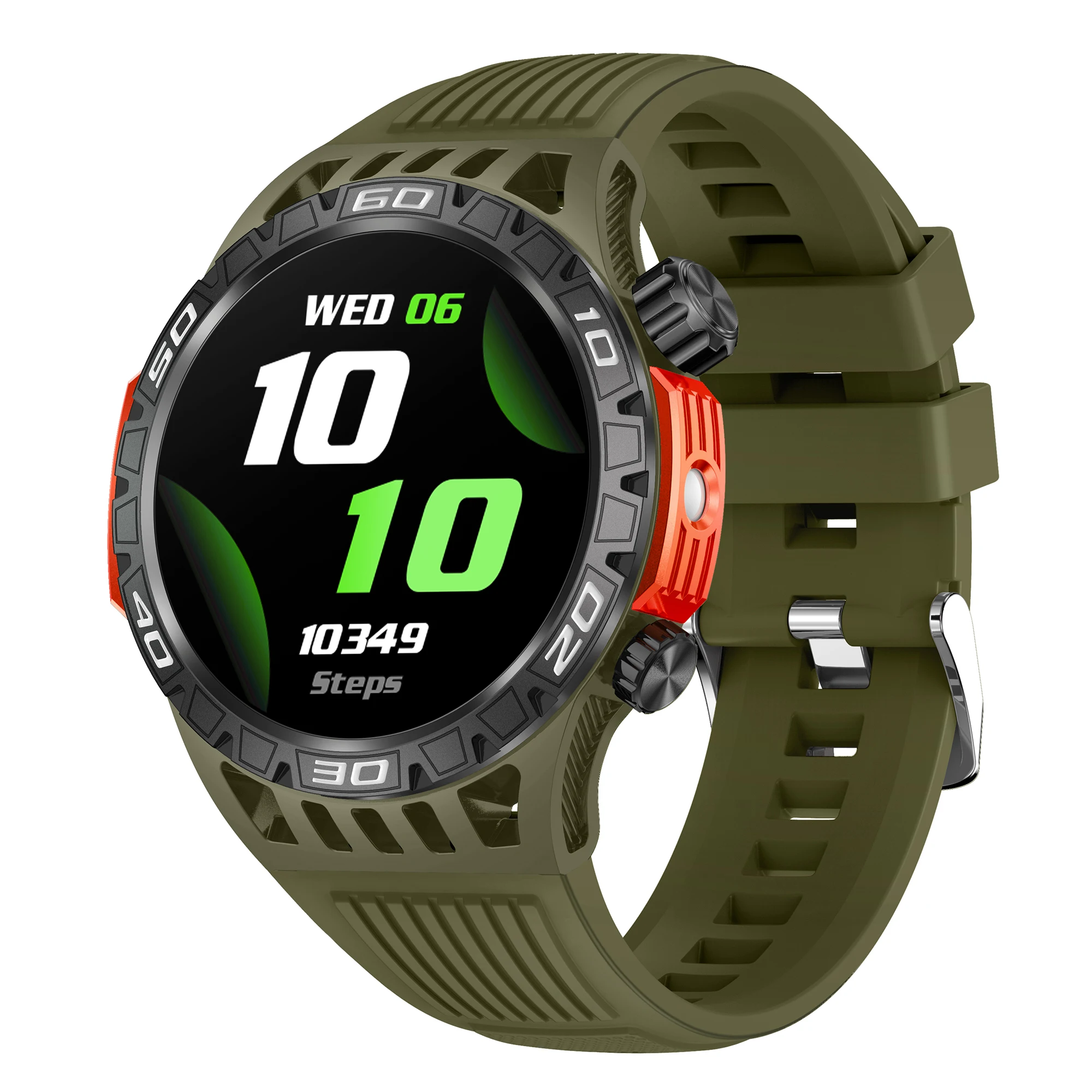 High Cost-effective Round Smart Watch Full Touch Dial Hr Spo2 ...