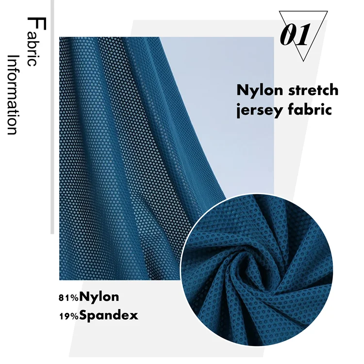 Breathable Sports Wear Nylon - 4 Way Stretch Fabric