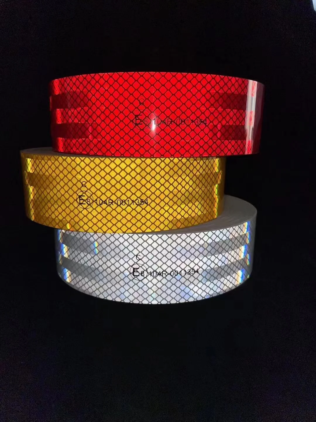 Best Quality Acrylic ECE 104R Retro Reflective Tape, Cinta Reflectiva ...