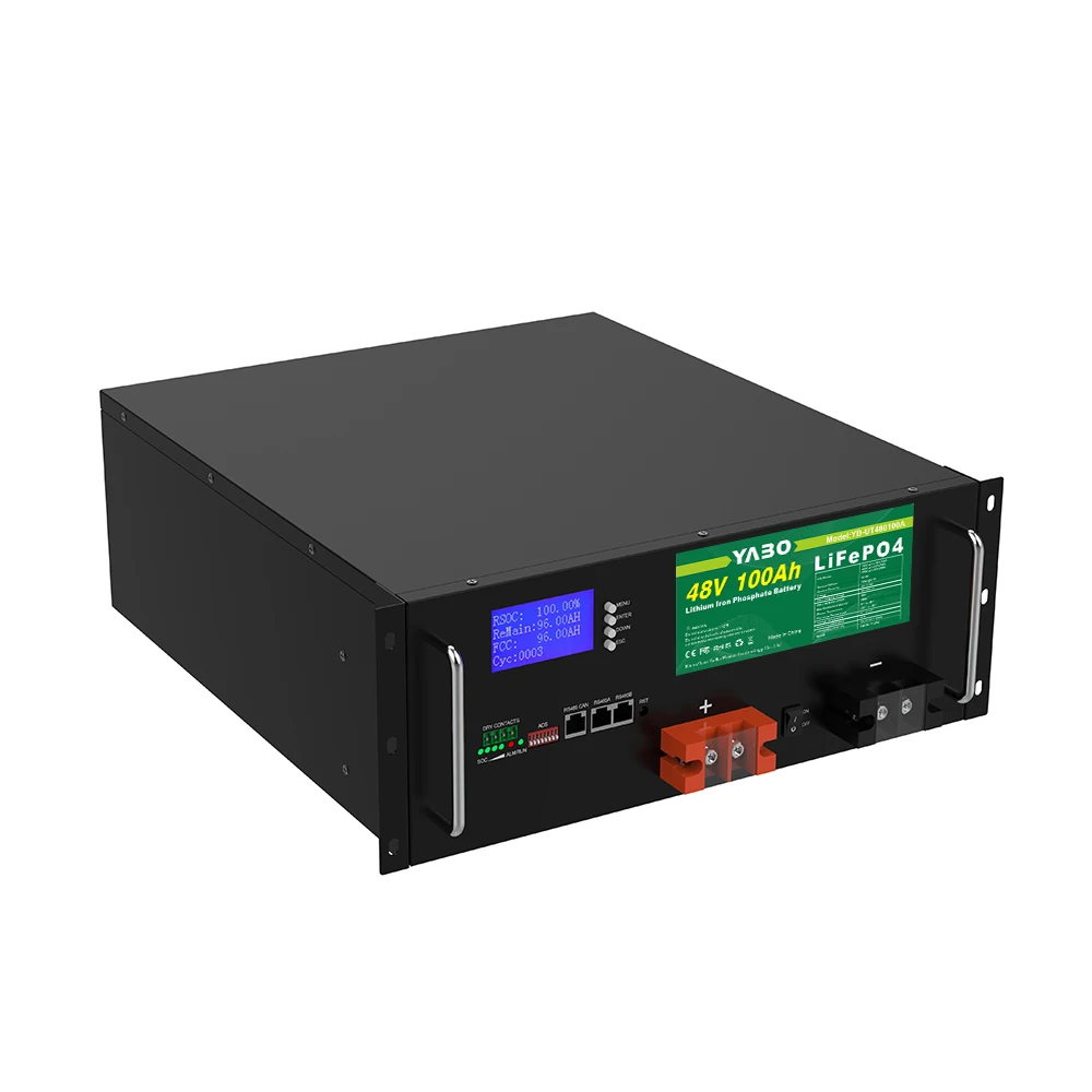YABO 10kwh-50kwh Lifepo4 Batteries - Stackable & Rack-mounted