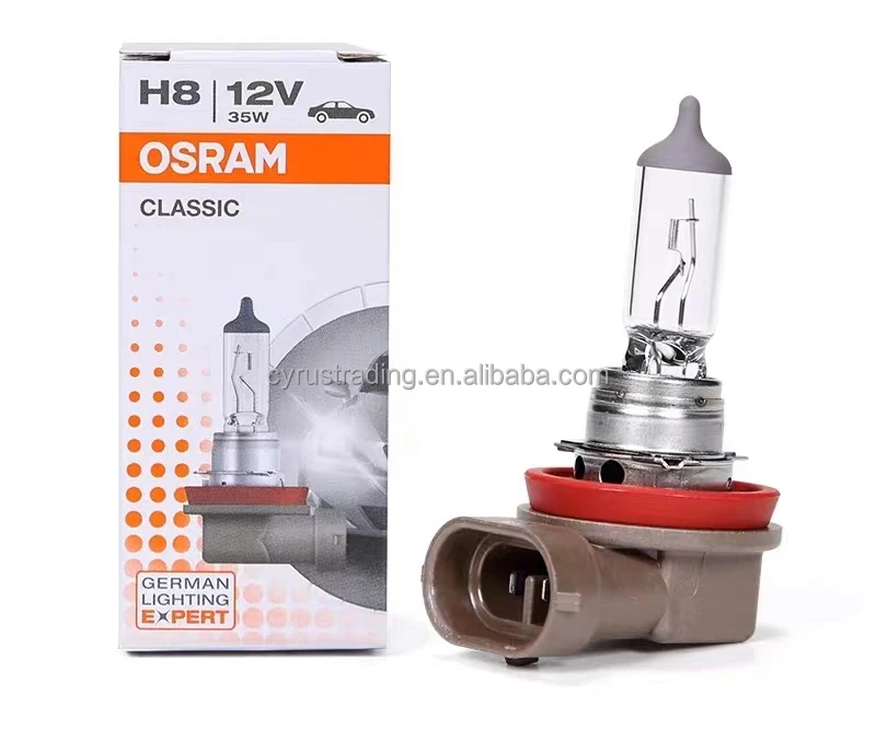 Original Clear Light Car Bulb 12v 24v H1 H3 H4 H7 H8 H11 Halogen ...