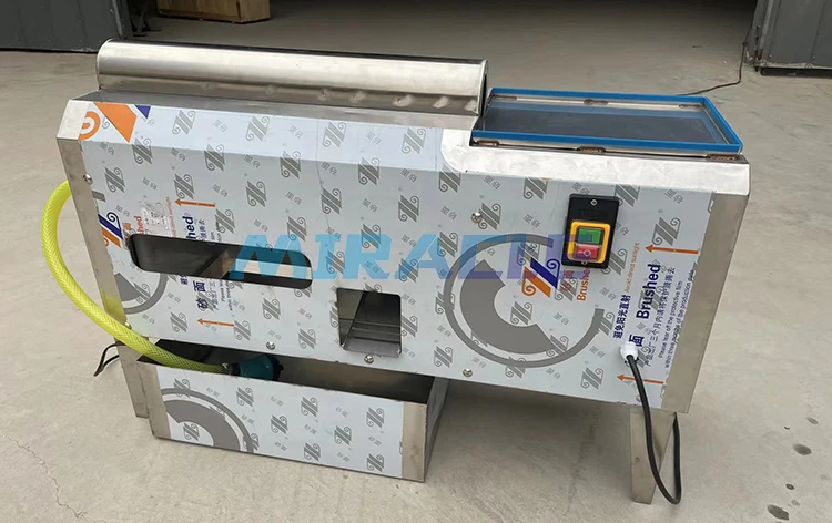 High Shelling Speed Hard Boiled Egg Shell Crusher and Peeler Device ...