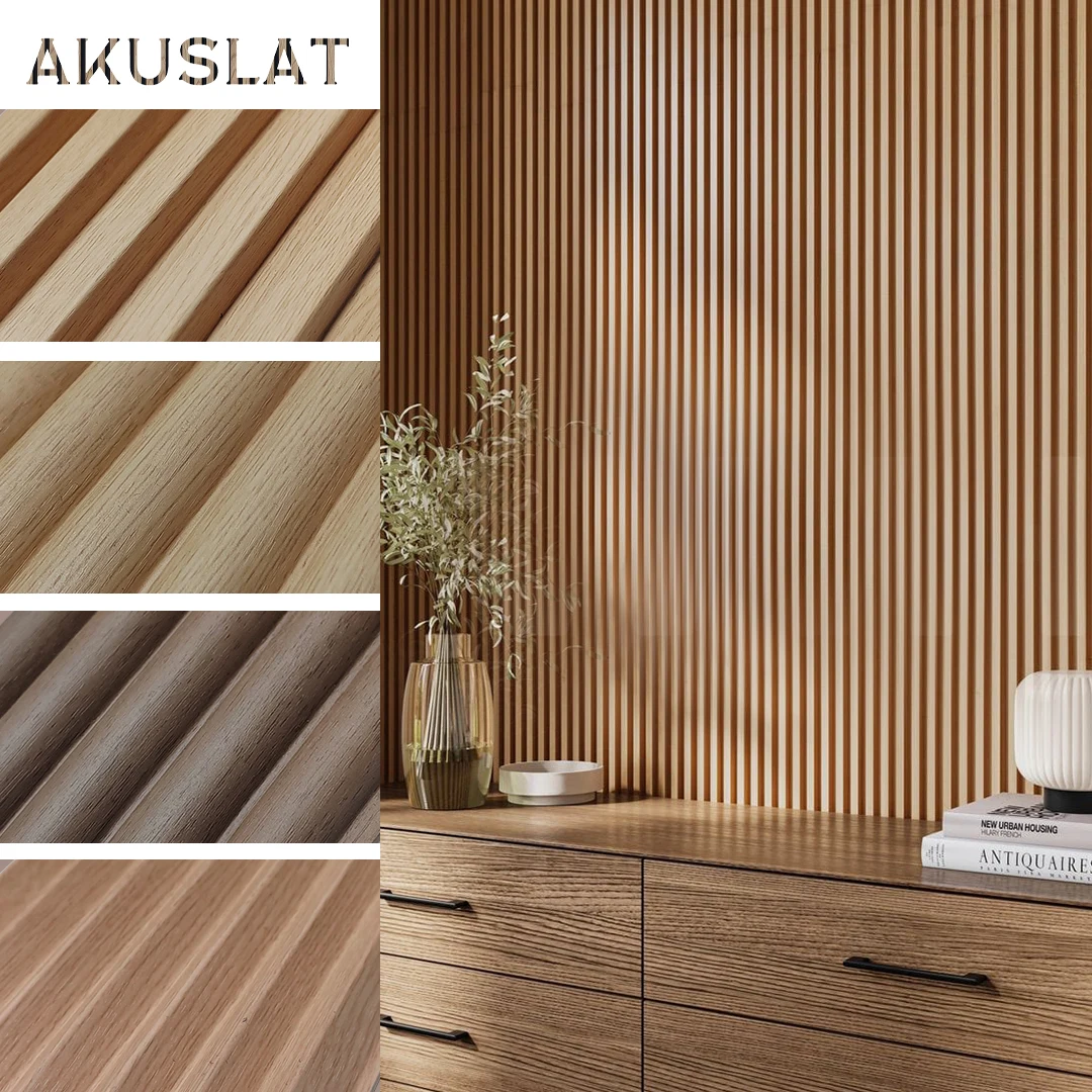 Akuslat Fluted Wall Panels - Stylish & Durable Solutions