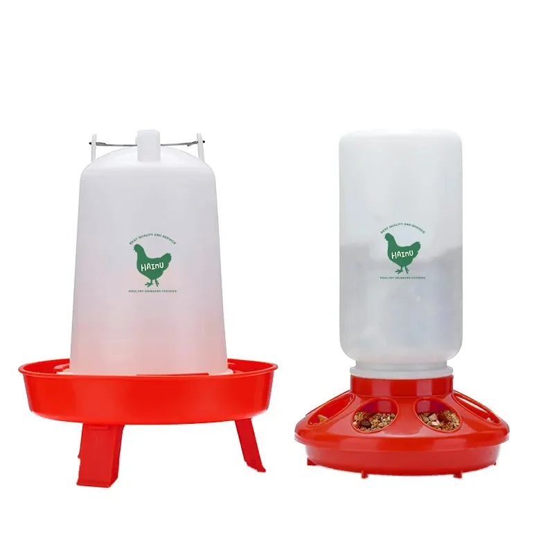 Plastic Chick Feeder And Waterer With Legs Plastic Poultry Duck Chicken ...