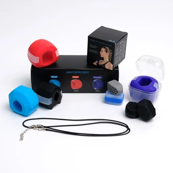 Silicone Face Muscle De Mandibula Jawline Equipment Chew Tool Exerciser ...