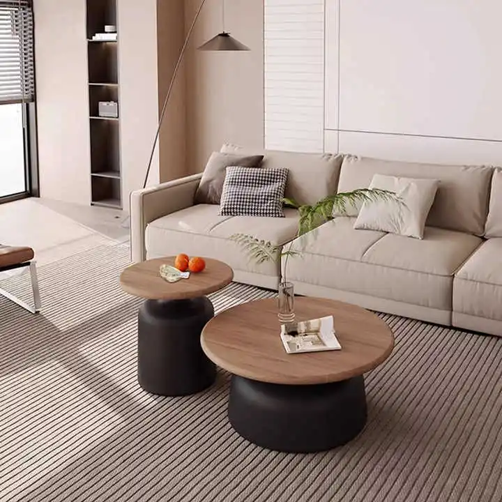 Nordic Simple Style Round Coffee Table - Stylish & Durable