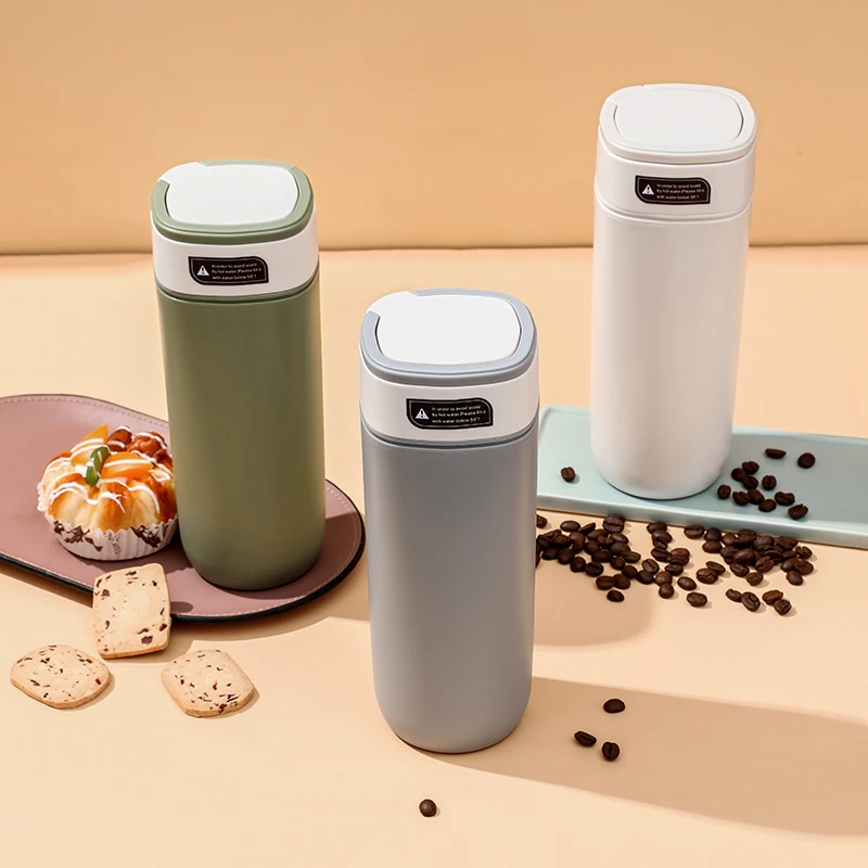Logo Customized Portable Non Tipping Suction Mugs Non-spill Travel Mug ...
