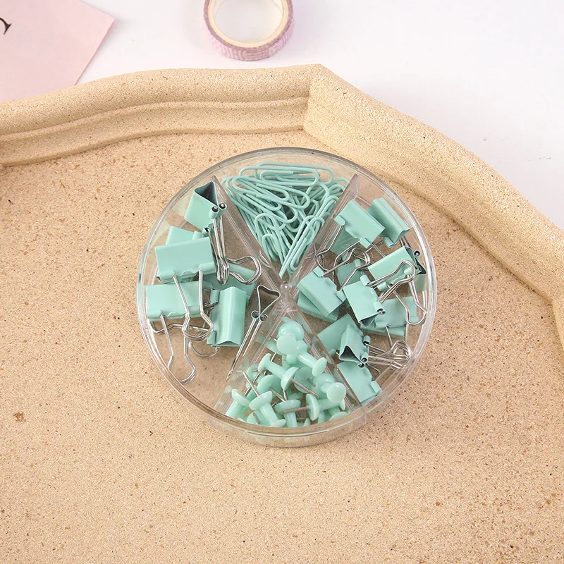 Multifunctional Stationery Office Rose Gold Pin Desk Supply Kit ...