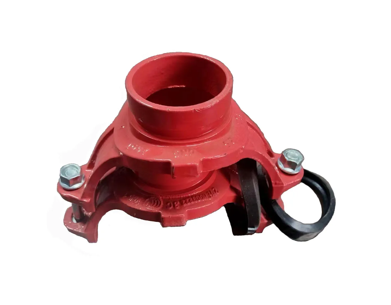 Iron Trench Mechanical Four-way Round And Equal Groove Design Casting ...