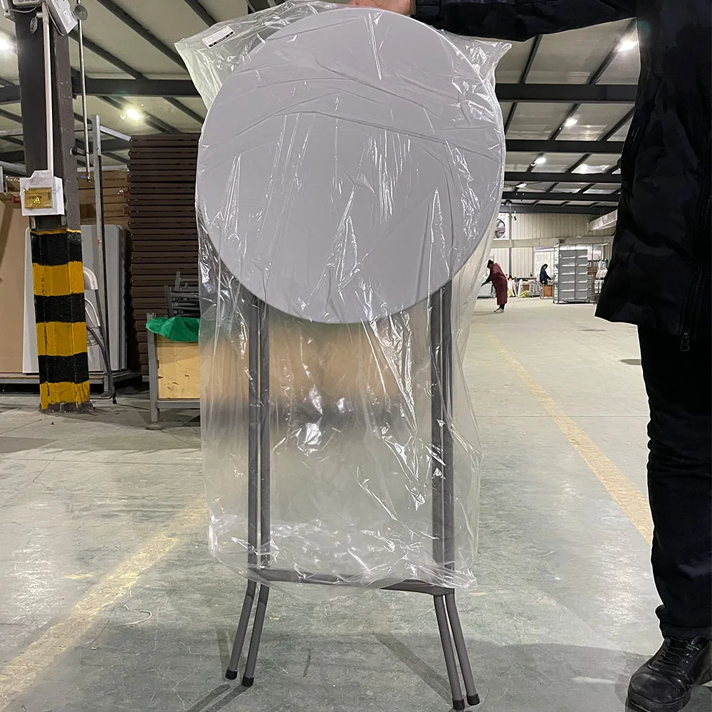 Wholesale 32 Inches Events White Plastic High Height Cocktail Round ...