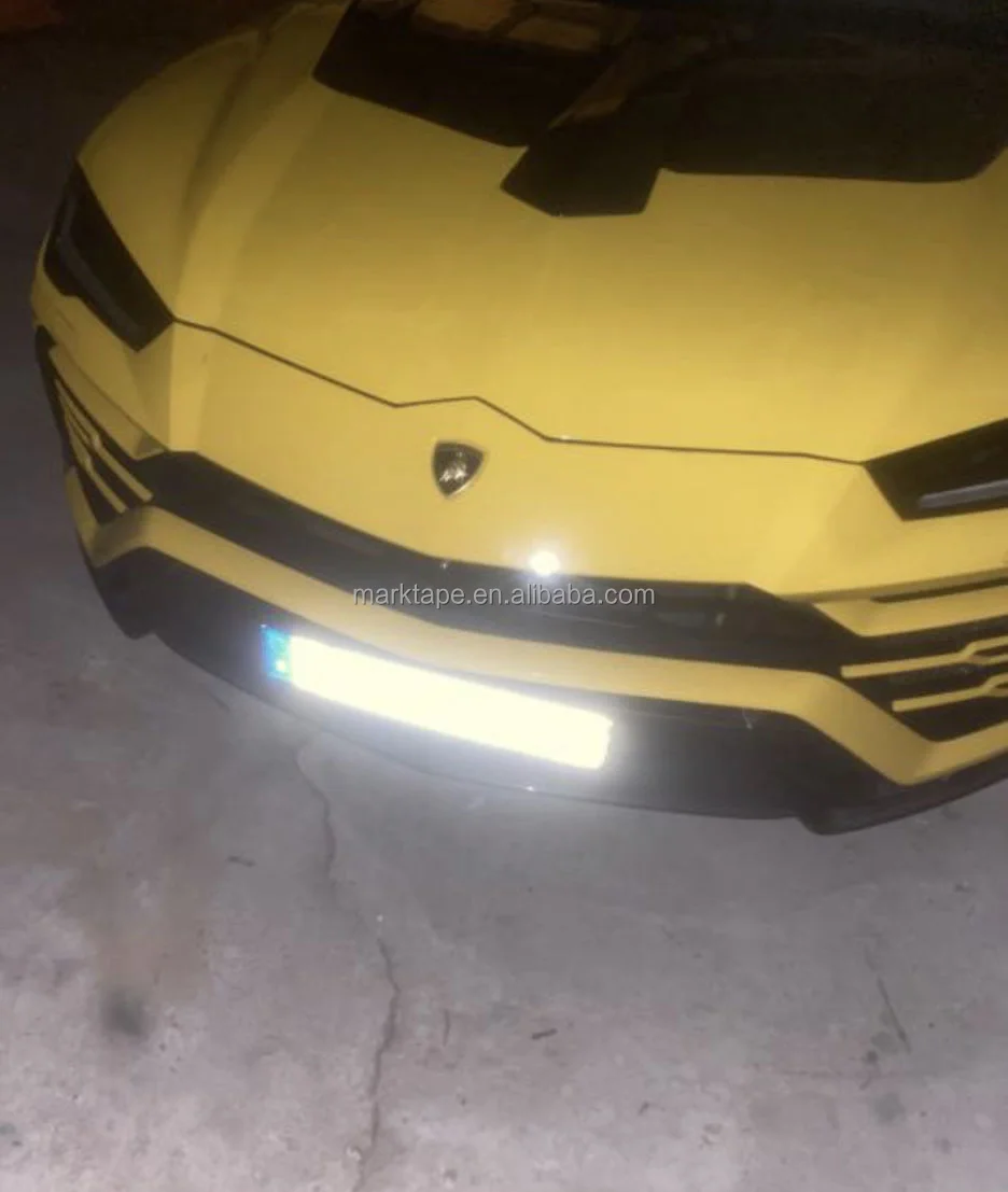 Black License Plate Masking Reflective Film Aluminum Foil Vinyl Car ...